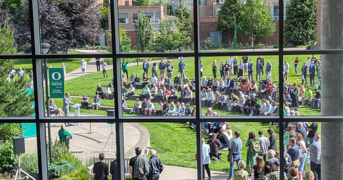 UO Portland Library Celebrates Campus Grand Opening | UO Libraries