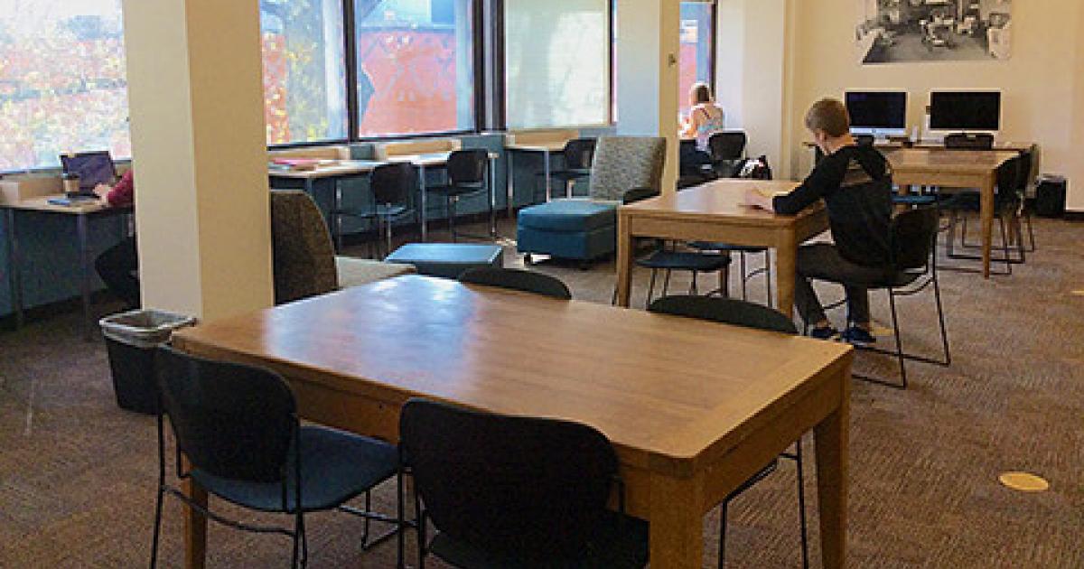 Design Third Floor Reading Room | UO Libraries