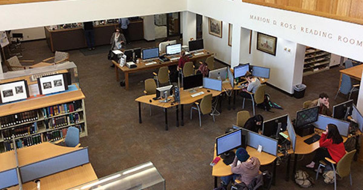 Design Marion Ross Reading Room | UO Libraries